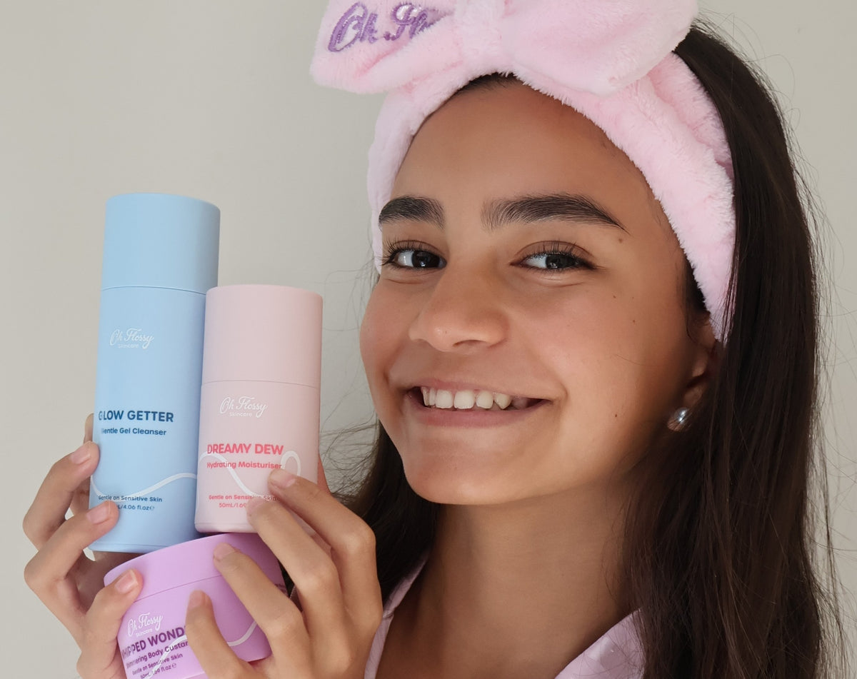 Creating Good Skincare Routines for Tweens and Teens: Fun, Simple, and – Oh Flossy